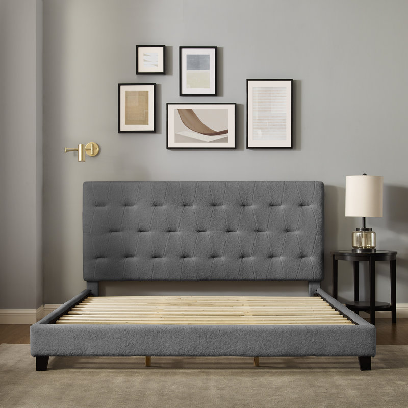 Kurt tufted low profile standard bed store